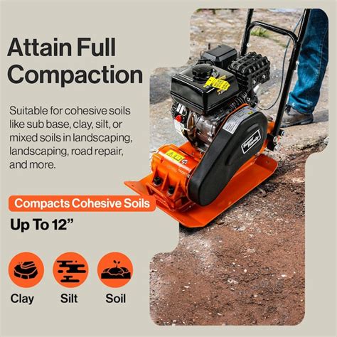 Superhandy 7 Hp 15 In X 20 In Plate Compactor In The Plate Compactors