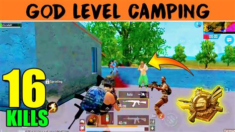 Pubg Mobile Lite God Level Camper I Rushed 16 Kills 🔥 Youtube