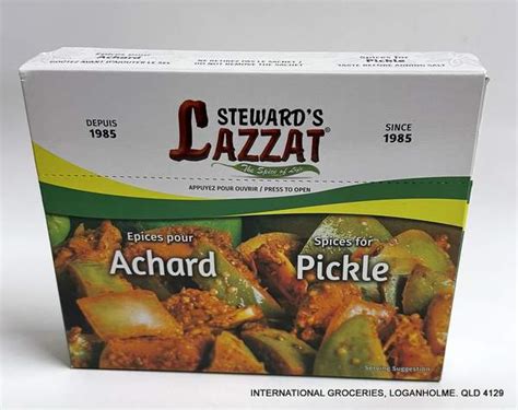 Stewards Lazzat Spice For Pickle 70g Gs International Groceries Gs