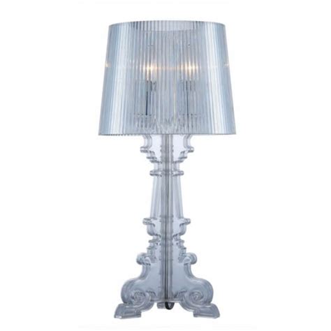 Lampe De Chevet Baroque Argentée 2xe14 Cello