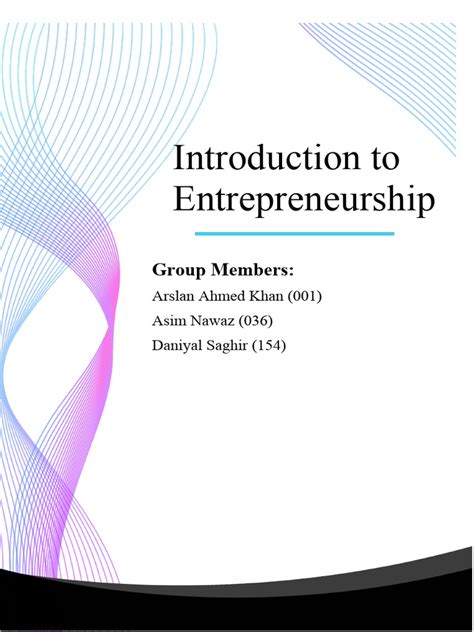 Entrepreneurship Assignment 02 Bcs 2a Pdf