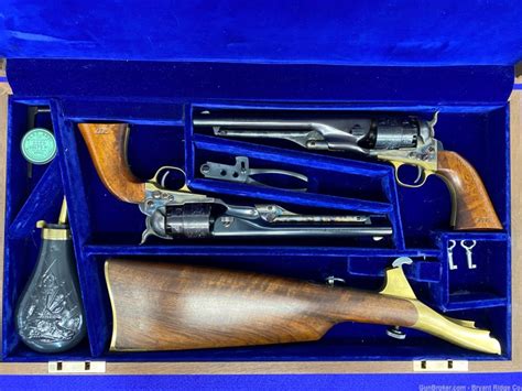 Sold Colt 1860 Army Us Cavalry Commemorative 44 Cal 200th