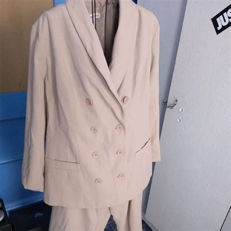 Metrostyle Double Breasted Pant Suits For Women Mercari