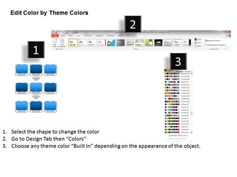 Business Process Consulting Hierarchical Mixed Structure Powerpoint