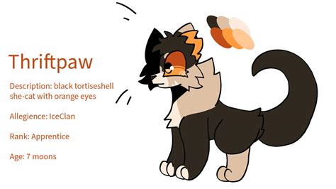 Thriftpaw Ref Sheet By Cottenkitten19 On Deviantart