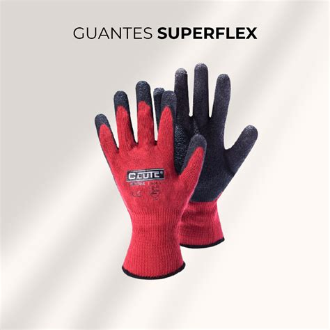 Guantes Superflex Crojo Tl Carver Epp