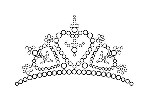 Coloriage Couronne à Imprimer