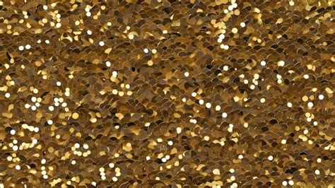 Golden Sequin Texture Premium Ai Generated Image