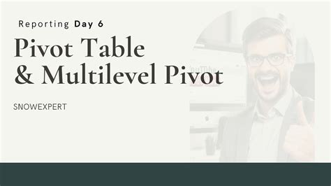 d6 pivot table servicenow reporting youtube