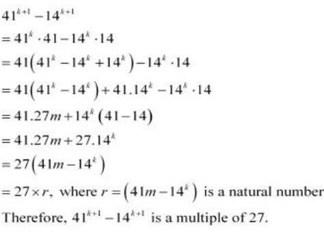 Prove The Following By Using The Principle Of Mathematical Induction