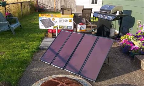 Harbor Freight Watt Solar Panel Review Solar Living Savvy