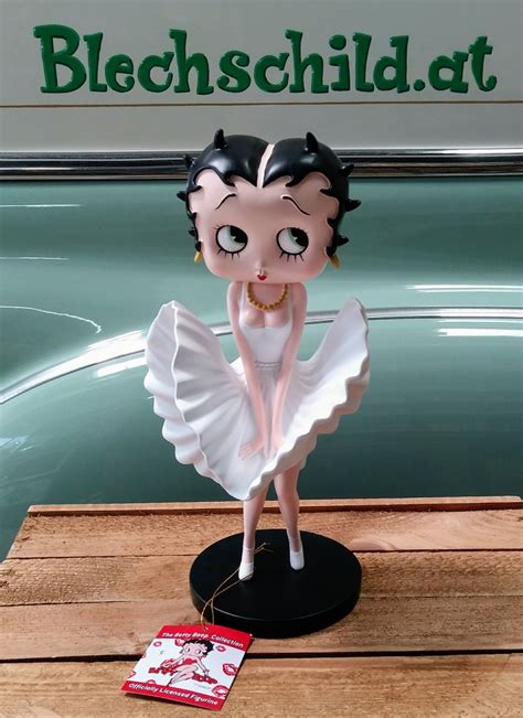 Betty Boop Cool Breeze White Lizensierte Figur 32 Cm Fleischer