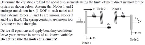 Solved Determine The Equations To Find The Nodal Chegg
