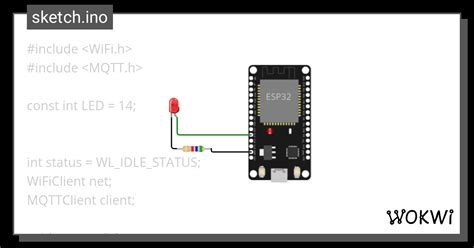 Mqttesp32example Wokwi Esp32 Stm32 Arduino Simulator