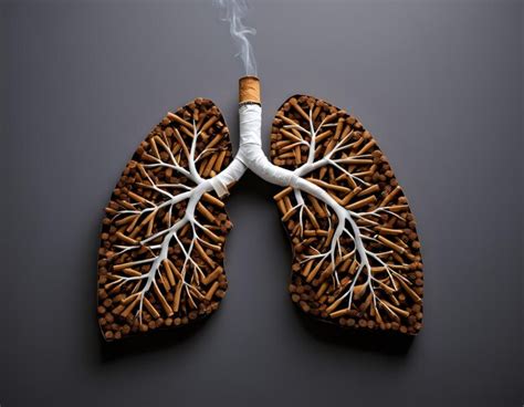 A Cigarette Is In A Cigarette Shaped Like A Bone Premium Ai Generated Image