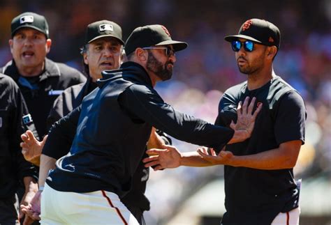 Kapler Ejected As Sinking Sf Giants Get Swept By Dodgers The Mercury News
