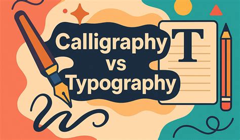 Calligraphy Vs Typography Whats The Difference