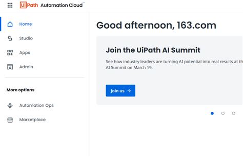 can not find the orchestrator in cloud automation cloud uipath