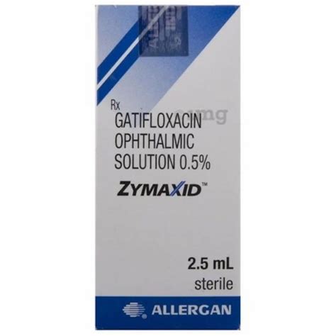 Zymxid Eye Drop Allergan At Best Price In Nagpur By Vintage Remedies