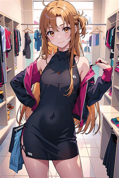 Asuna At The Mall Sao Ranimeblush