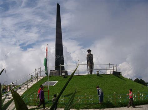 View Of Batasia Loop In Darjeeling Editorial Stock Image Image Of