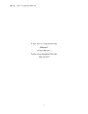 IT 212 Milestone 1 Docx IT 212 Intro To Computer Networks IT 212