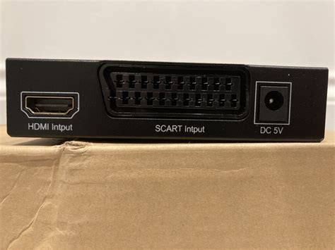 A Cheap RGB SCART To HDMI Scaler James Holden