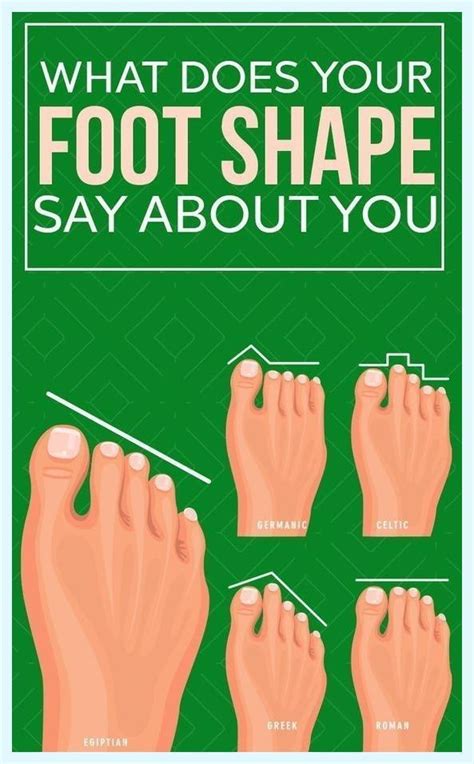 What Your Foot Shape Reveals About Your Personality Artofit