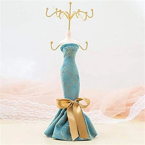 حامل عرض المجوهرات للقلادة والإسورة ، حامل القرط ، منظم الخواتم