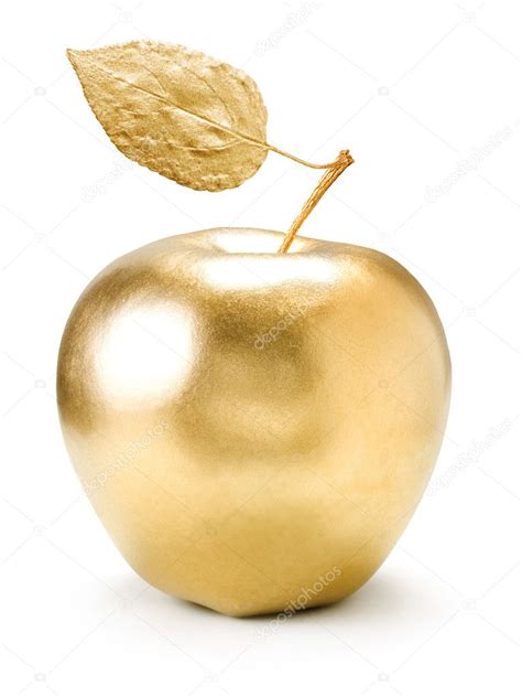 Gold apple. Stock Photo by ©Leonardi 9690955