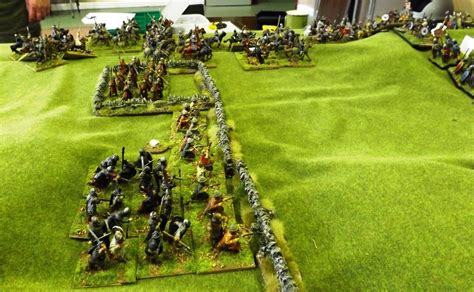 Devon Wargames Group Normans Vs Saxons Crusader Rules