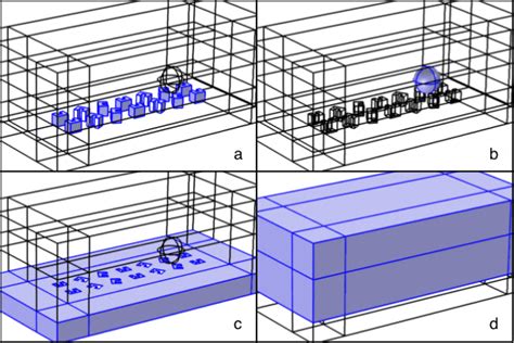 Simulation Geometry Example Of Numerical Simulation Geometry In The
