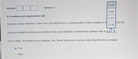 Solved 8 Problems And Applications Q8 Suppose Subway