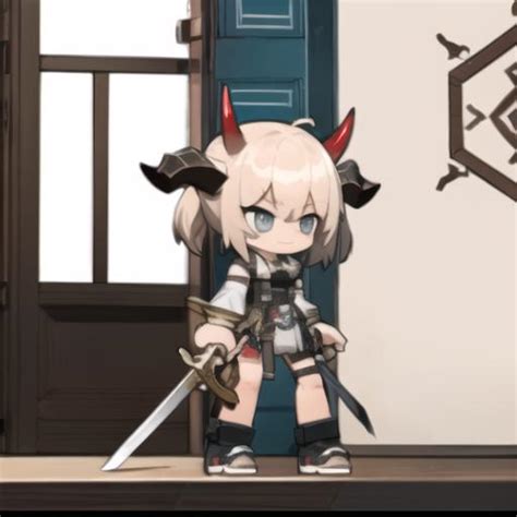Arknights Chibi Full Body V1 Images Generated With Ai