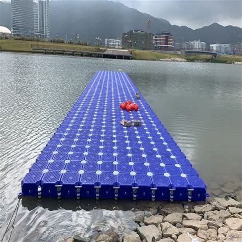 Plastic Modular Floating Cubes Hdpe Dock Float Pontoon Pier Modular