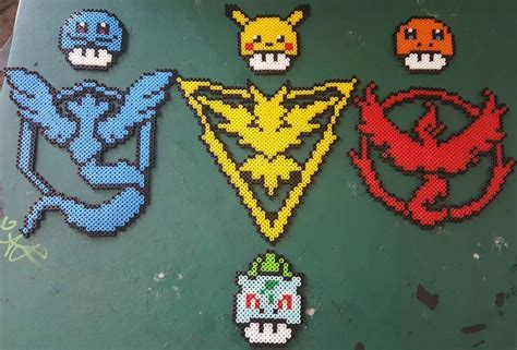 Pokemon Go Mini Perler Beads By Thenerdygirlcrafter Pokemon Bead
