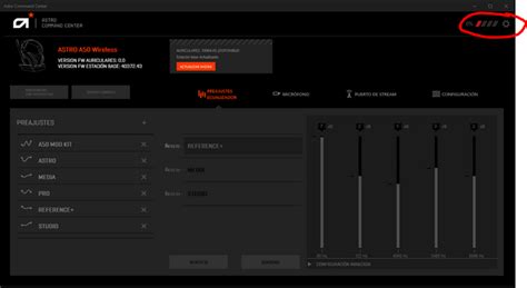 Can´t Uptade Astro A50 4gen Using Astro Command Center W10 Version