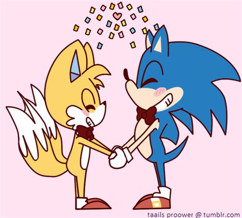 28256 Safe Artist Taails Proower Blog Miles Tails Prower Sonic The Hedgehog Blushing