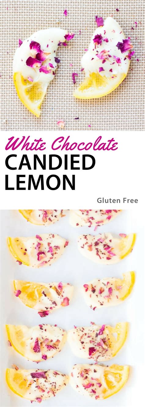 White Chocolate Candied Lemon Slices Hot Pan Kitchen