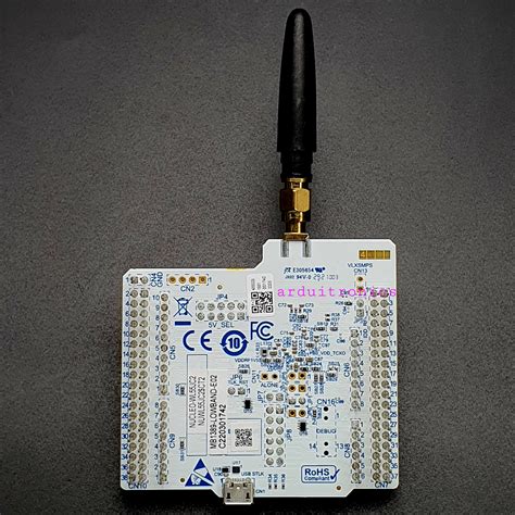 Nucleo Wl55jc2 Low Rf Frequency Band 433 To 510 Mhz Arduino