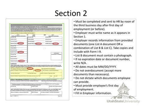 PPT Form I 9 Training PowerPoint Presentation Free Download ID 6792283