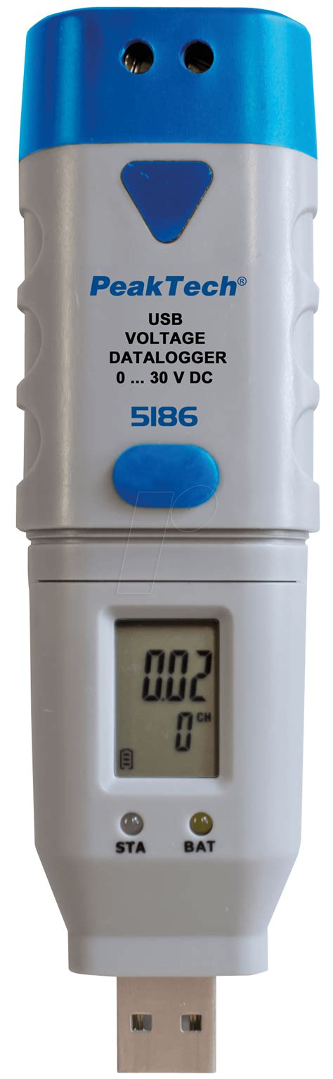 Peaktech 5186 Usb Voltage Data Logger 0 30 V Dc At Reichelt Elektronik