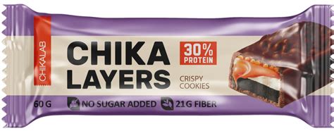 Купить chikalab chika layers батончик глазированный, 60 гр в Томске по ...