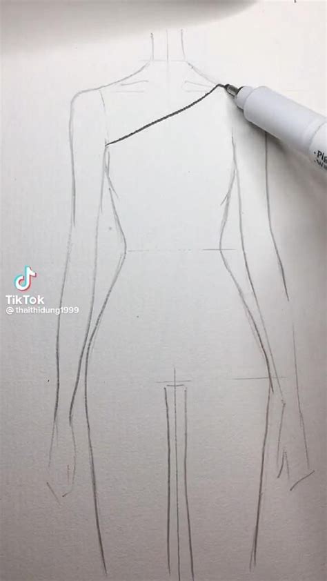 Easy Drawing Sketches Fashion Design Sketches Fashion Drawing