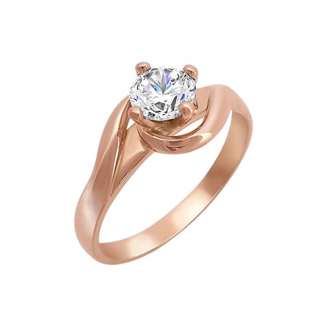 Marqay Anillo de compromiso Oro rosado 18k Colección Chillan