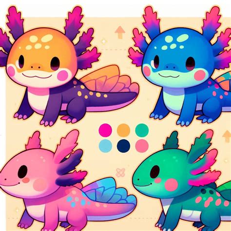 [ai Adopt] Cute Axolotl By 1dollaradopts On Deviantart
