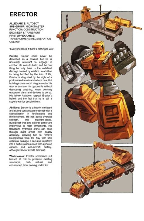 Erector Marvel Version Transformers Memes Transformers Comic