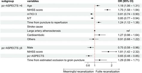 Predictors Of Futile Recanalization In Patients With Basilar Artery