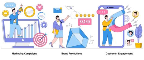 Premium Vector Marketing Campaigns Brand Promotions Customer