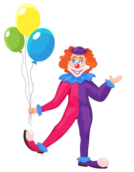 Payaso Globos Im Genes De Stock De Arte Vectorial Depositphotos